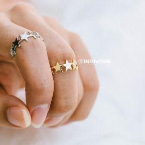 Star Wrap Around Adjustable Ring,jewelry Rings,fashion Rings ...