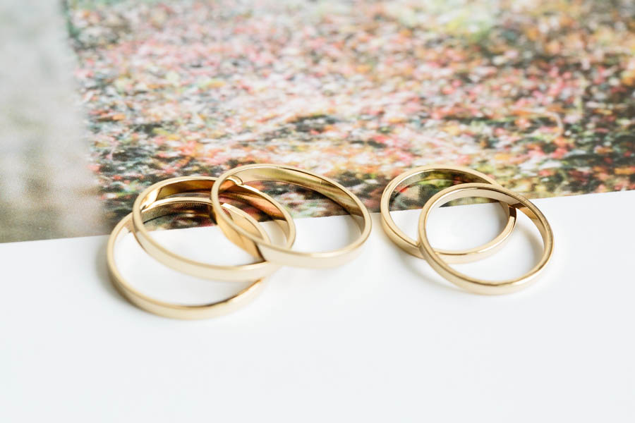 Set 5 Knuckle Rings,Jewelry,ring,make Your Own,stacking,5 Rings Set ...