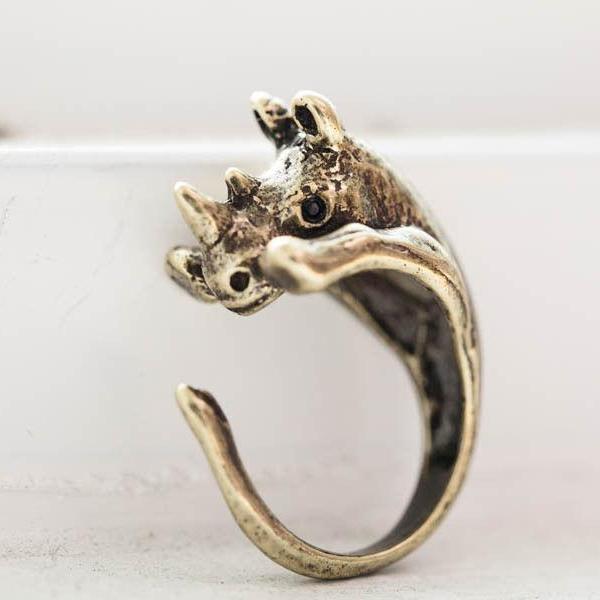 Silver Elephant Rings,unique Rings,adjustable Rings,animal Rings ...