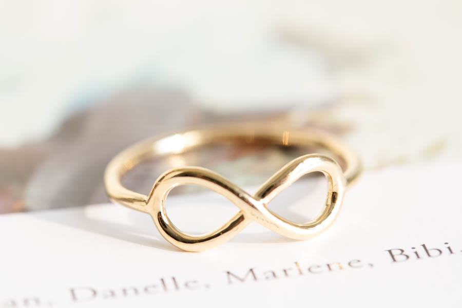 Infinite Knuckle Ring,infinity Pinky Ring,infinity Ring,eternity Ring ...